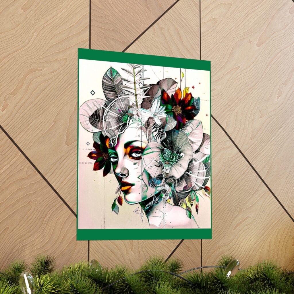 Mechanical Flora: The Imaginative Fusion of Tropical and Abstract Art ...